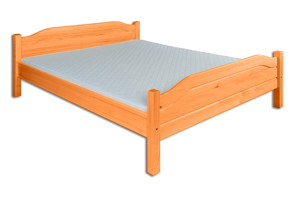 Ágy 140x200 cm LK101 Égerfa - SG Butor